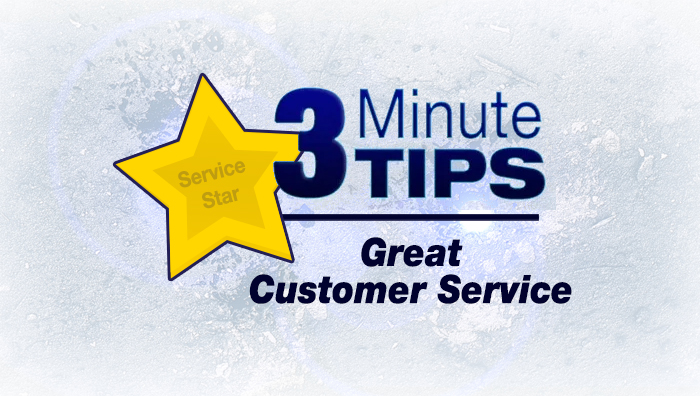 Providing Great Customer Service